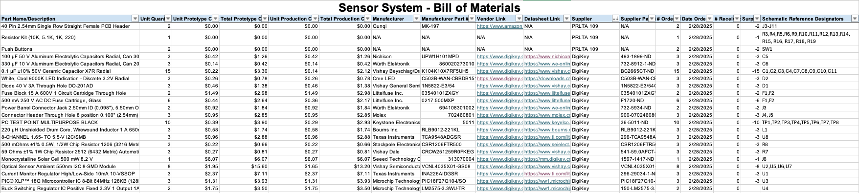 BOM - EGR314 Personal Website